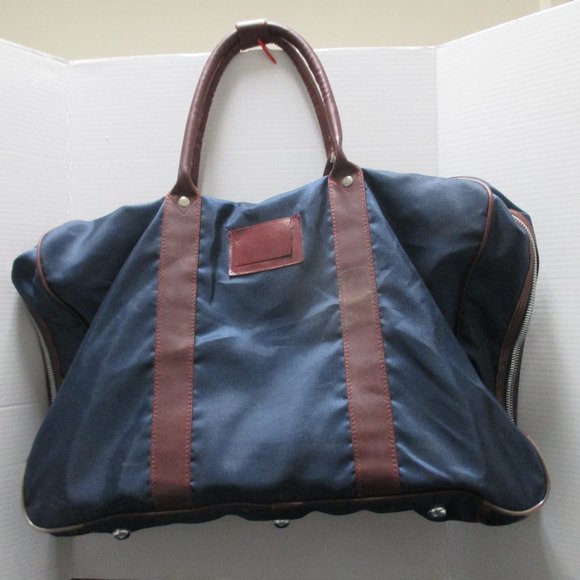 Unbranded | Bags | Vintage Collapsible Suit Carrier Travel Shoulder Bag ...